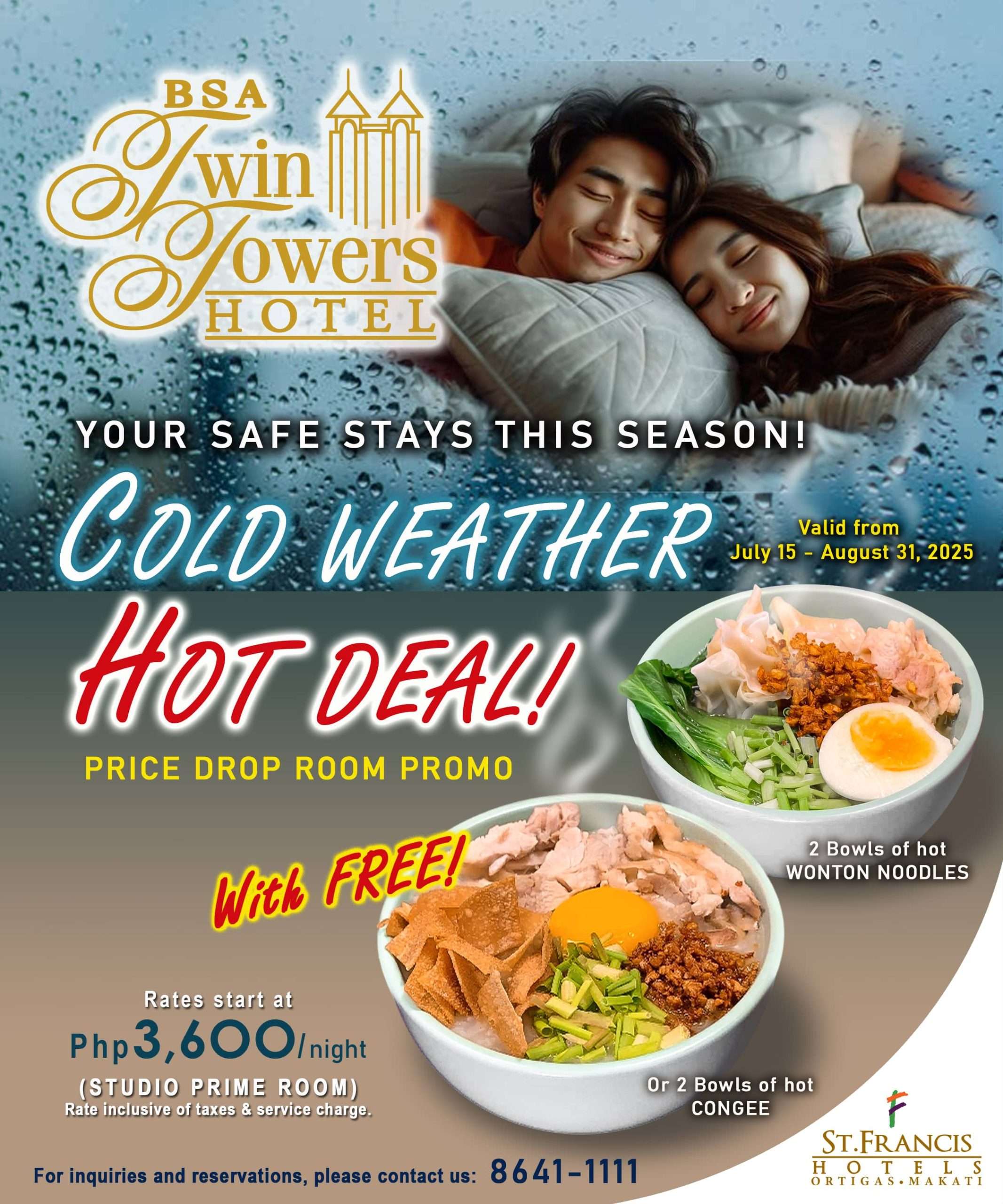 Promos and Packages | BSA TWIN TOWERS HOTEL